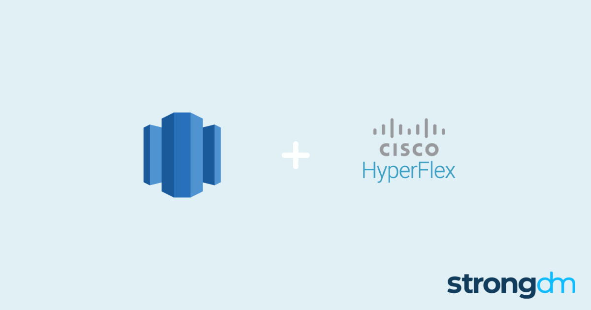 Connect Amazon Redshift and Cisco HCI | StrongDM