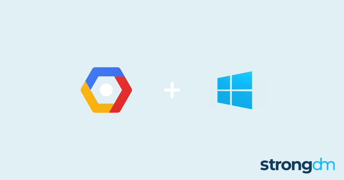 Connect Gcp Secret Manager And Windows Server Strongdm