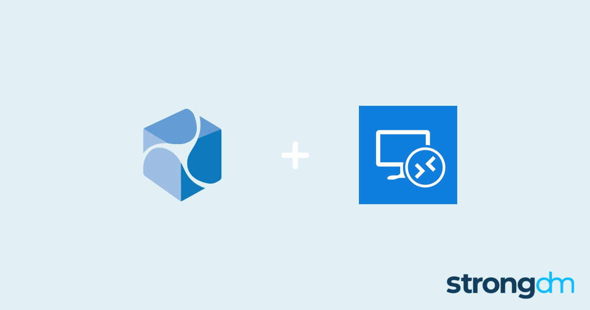 Connect Windows Rdp And Netiq Sentinel Log Manager Strongdm