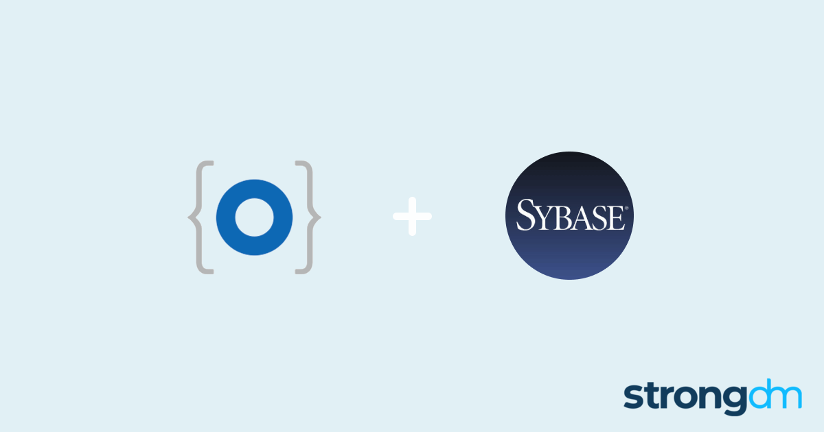 Set up Okta to manage Sybase authentication for strongDM | StrongDM