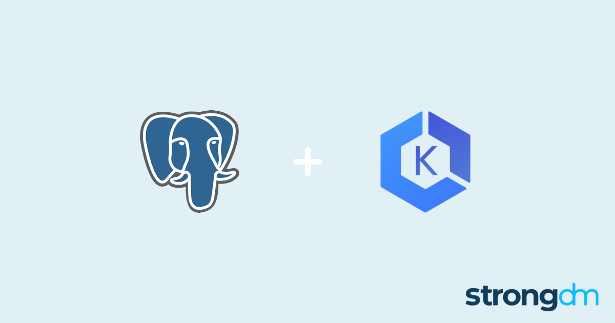 Connect PostgreSQL and EKS | StrongDM