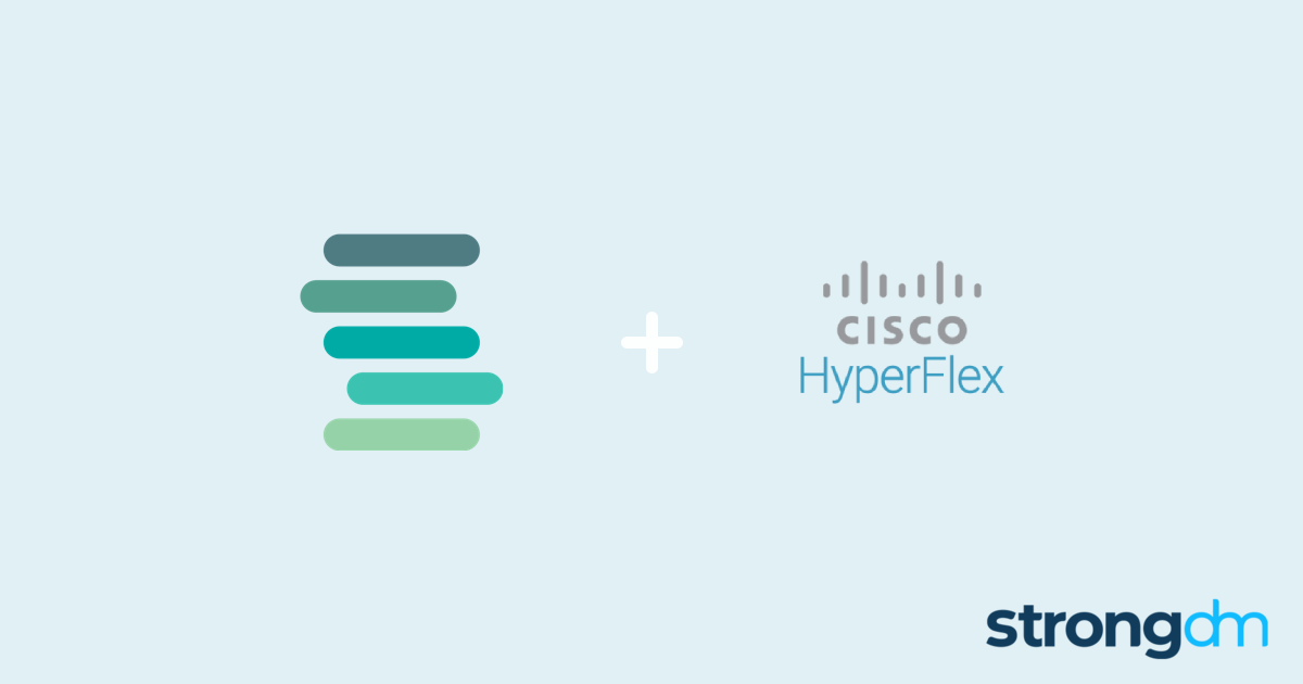 Connect Scalyr and Cisco HCI | StrongDM