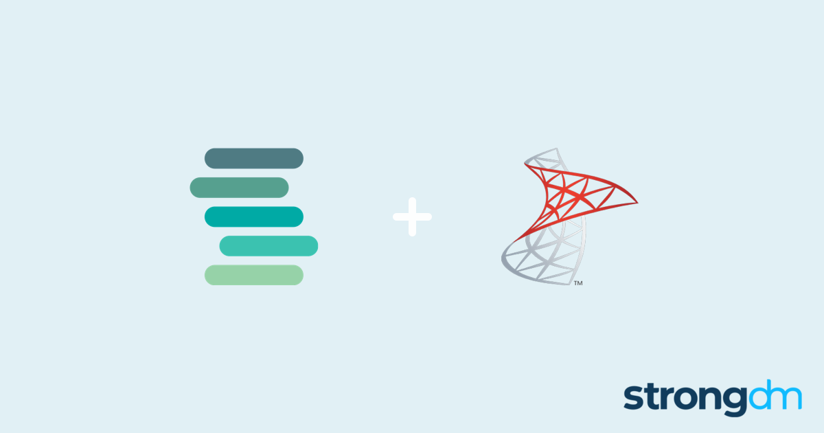 Connect SQL Server and Scalyr | StrongDM