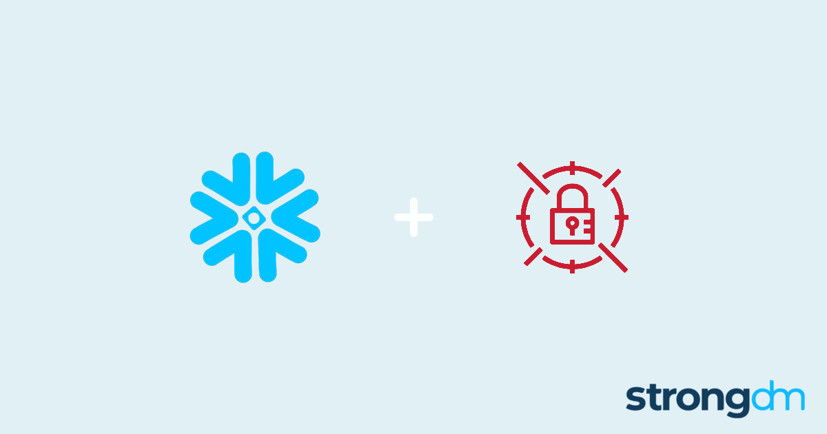 Connect Snowflake and AWS Secrets Manager | StrongDM