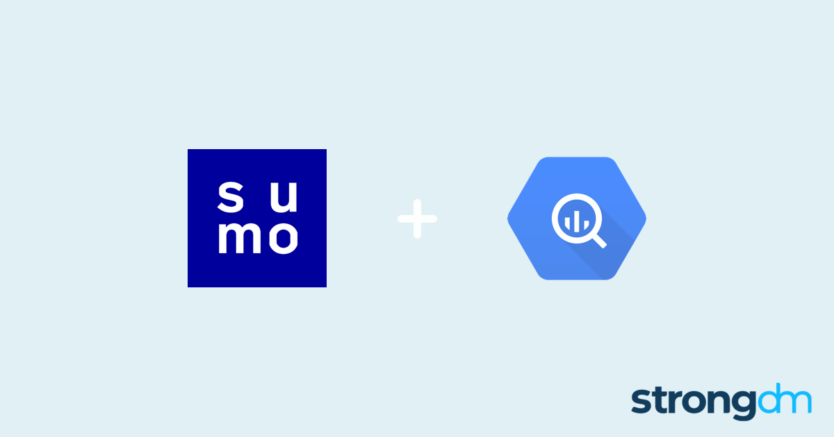 Connect BigQuery and Sumo Logic | StrongDM