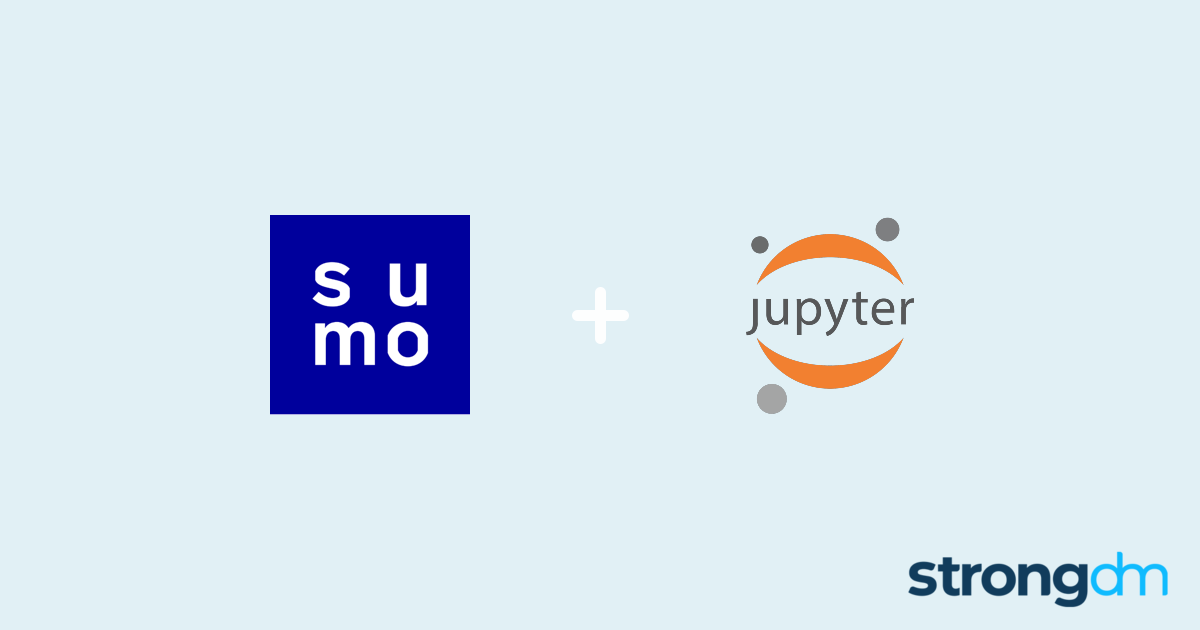 Sumo Logic Integrating Into A Jupyter Workflow Strongdm