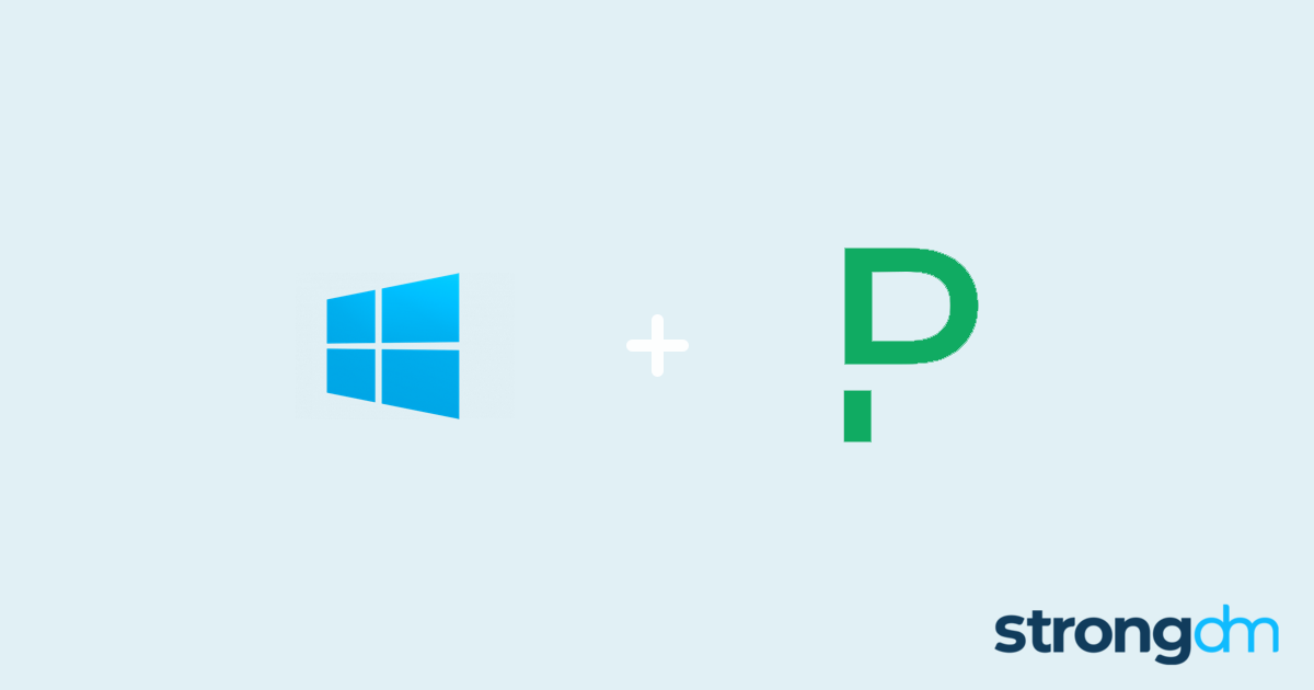 Windows Server: Integrating into a PagerDuty workflow | StrongDM